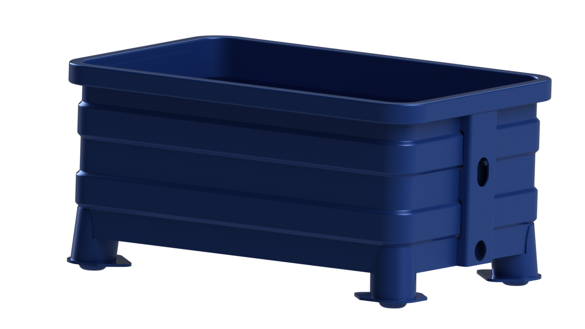 Storbox 400T / Steel container Storbox/Berglöfslådan / Material ...