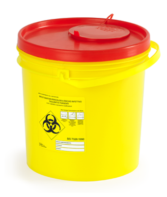 Sharp Box Line - Needle containers - Round / Hazardous Waste Containers ...