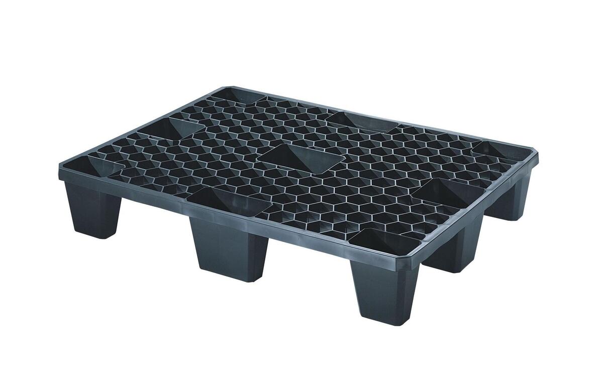 Plastic pallet 800x600x140 mm / Half pallets / Pallets / Material ...
