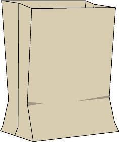 Paper Sack/Paper bag with open top / Papersack Standard / Papersacks ...